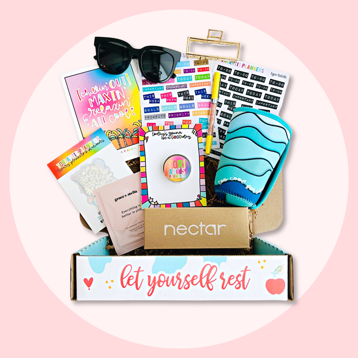 Teacher Care Crate - A Self-Care Monthly Subscription Box for Teachers
