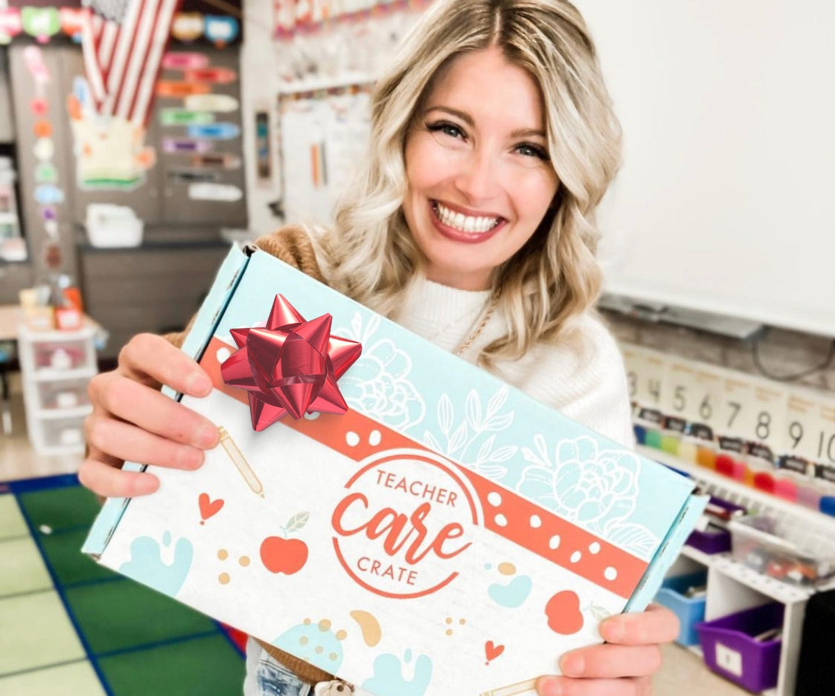Teacher Care Crate - A Self-Care Monthly Subscription Box for Teachers