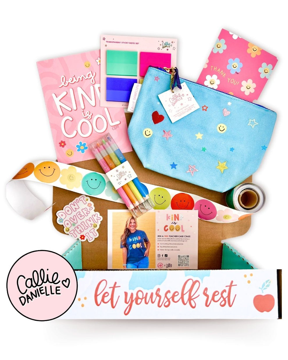 Kind Is Cool Crate – Teacher Care Crate
